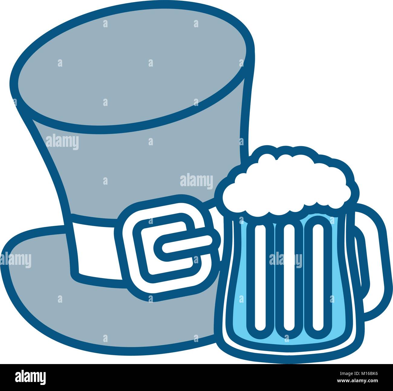 Irish top hat design Stock Vector Image & Art - Alamy