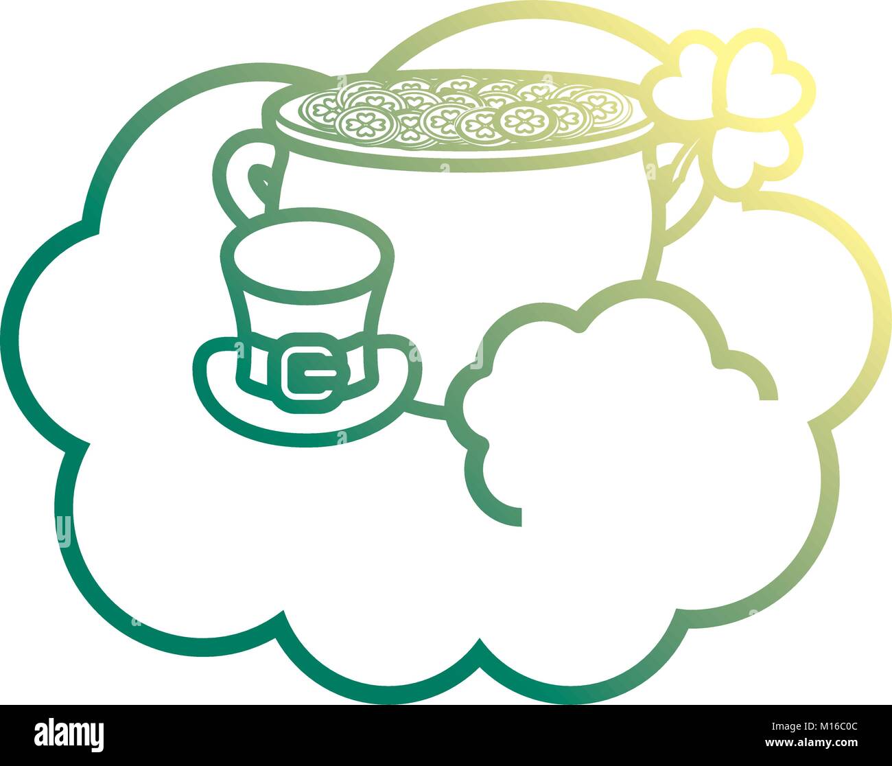 Irish pot design Stock Vector Image & Art - Alamy