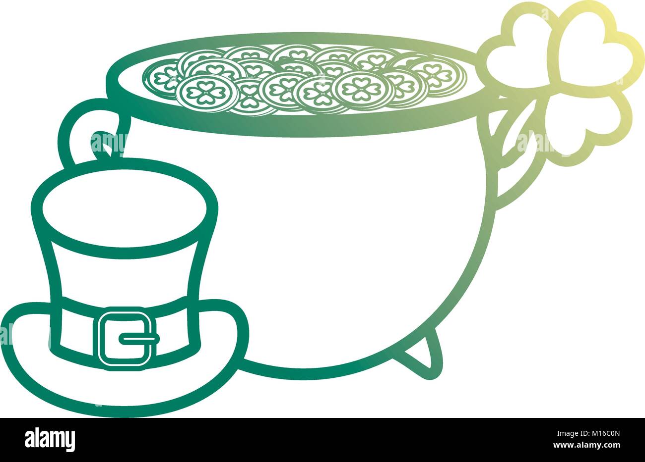 Irish pot design Stock Vector Image & Art - Alamy