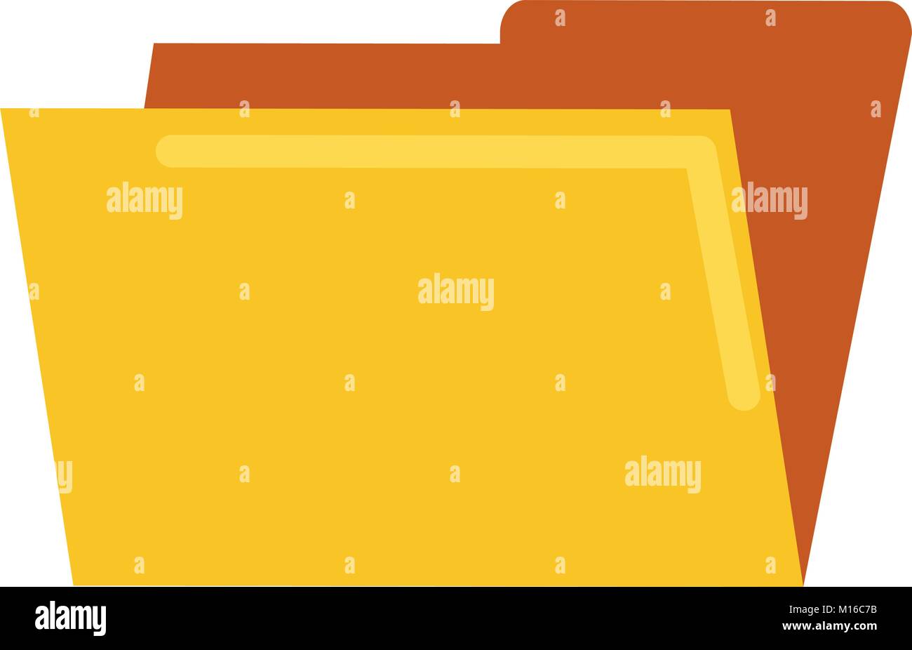 Documents folder icon Stock Vector Image & Art - Alamy