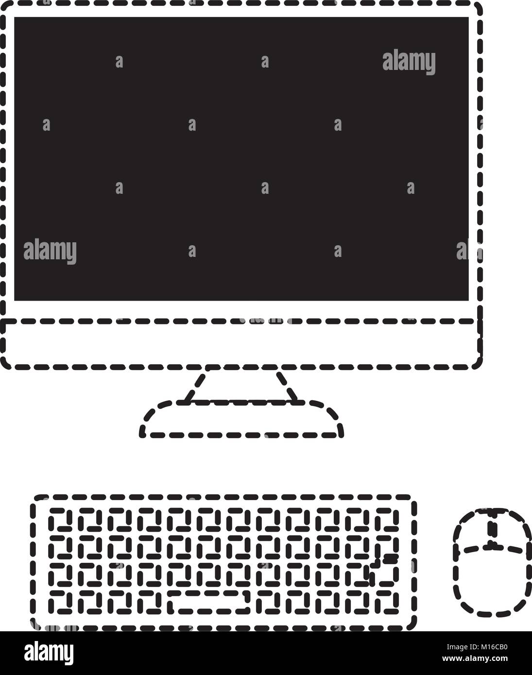 Computer device icon image Stock Vector Image & Art - Alamy