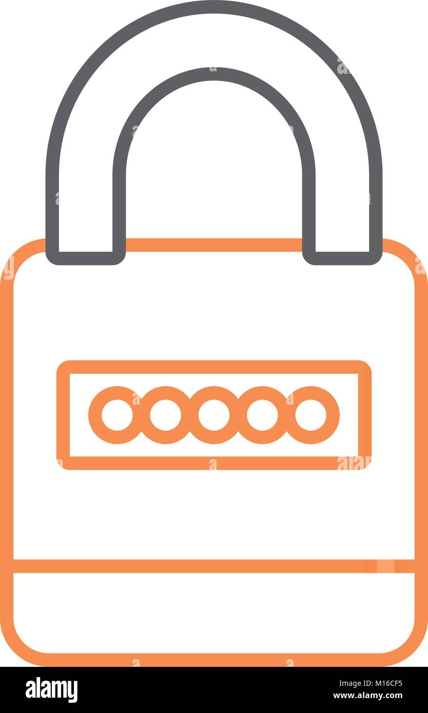 Security padlock icon Stock Vector Image & Art - Alamy