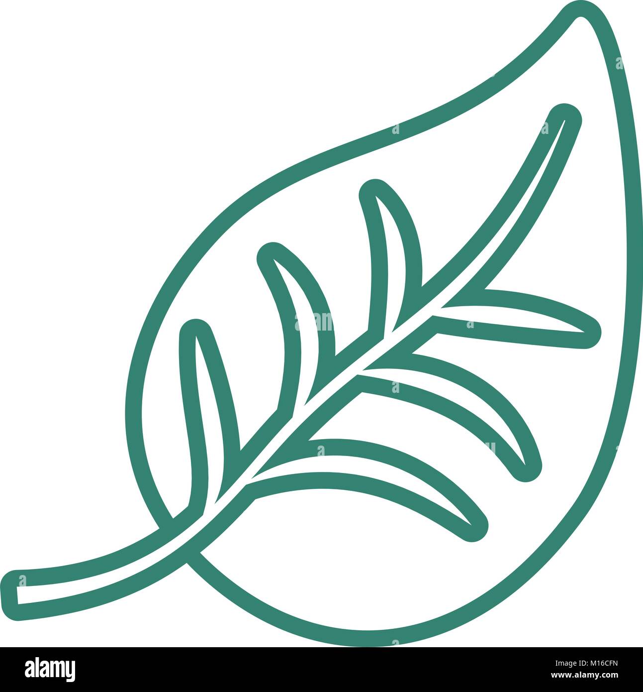 leaf icon image Stock Vector Image & Art - Alamy