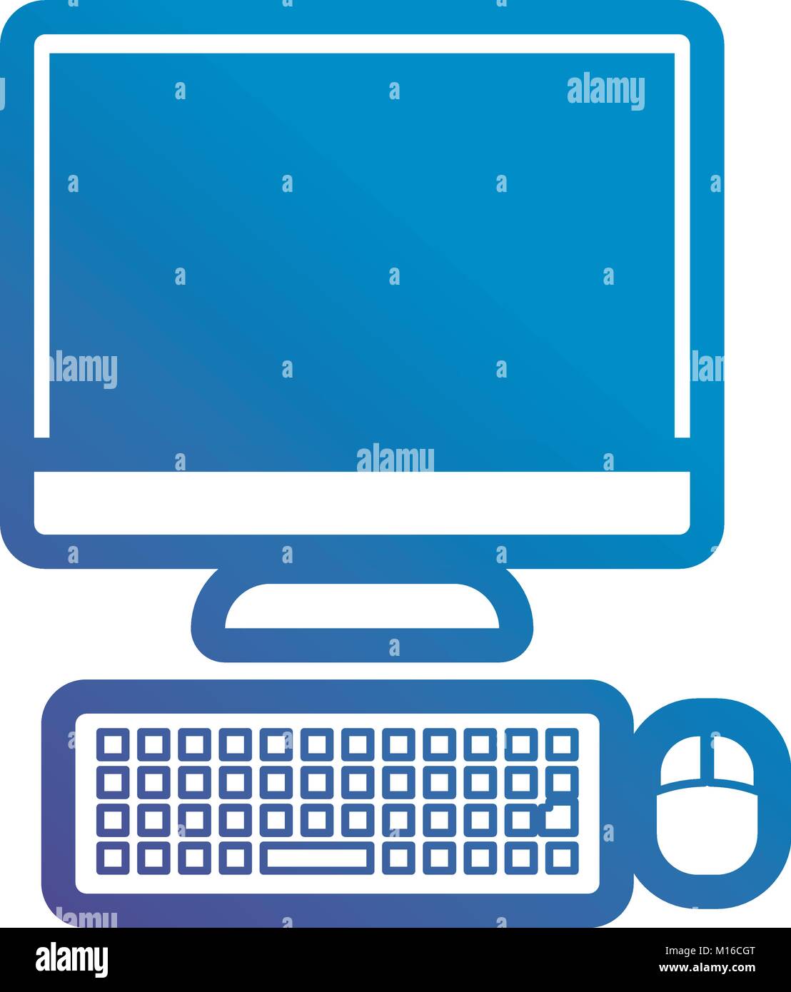 Computer device icon image Stock Vector Image & Art - Alamy