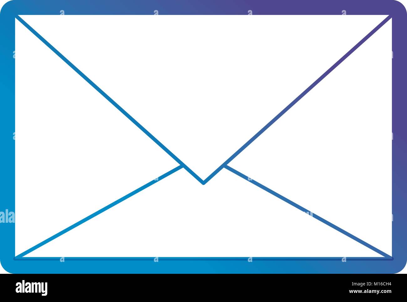 Envelope icon image Stock Vector Image & Art - Alamy