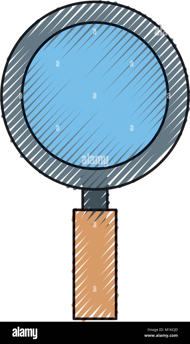 Magnifying glass icon Stock Vector Image & Art - Alamy