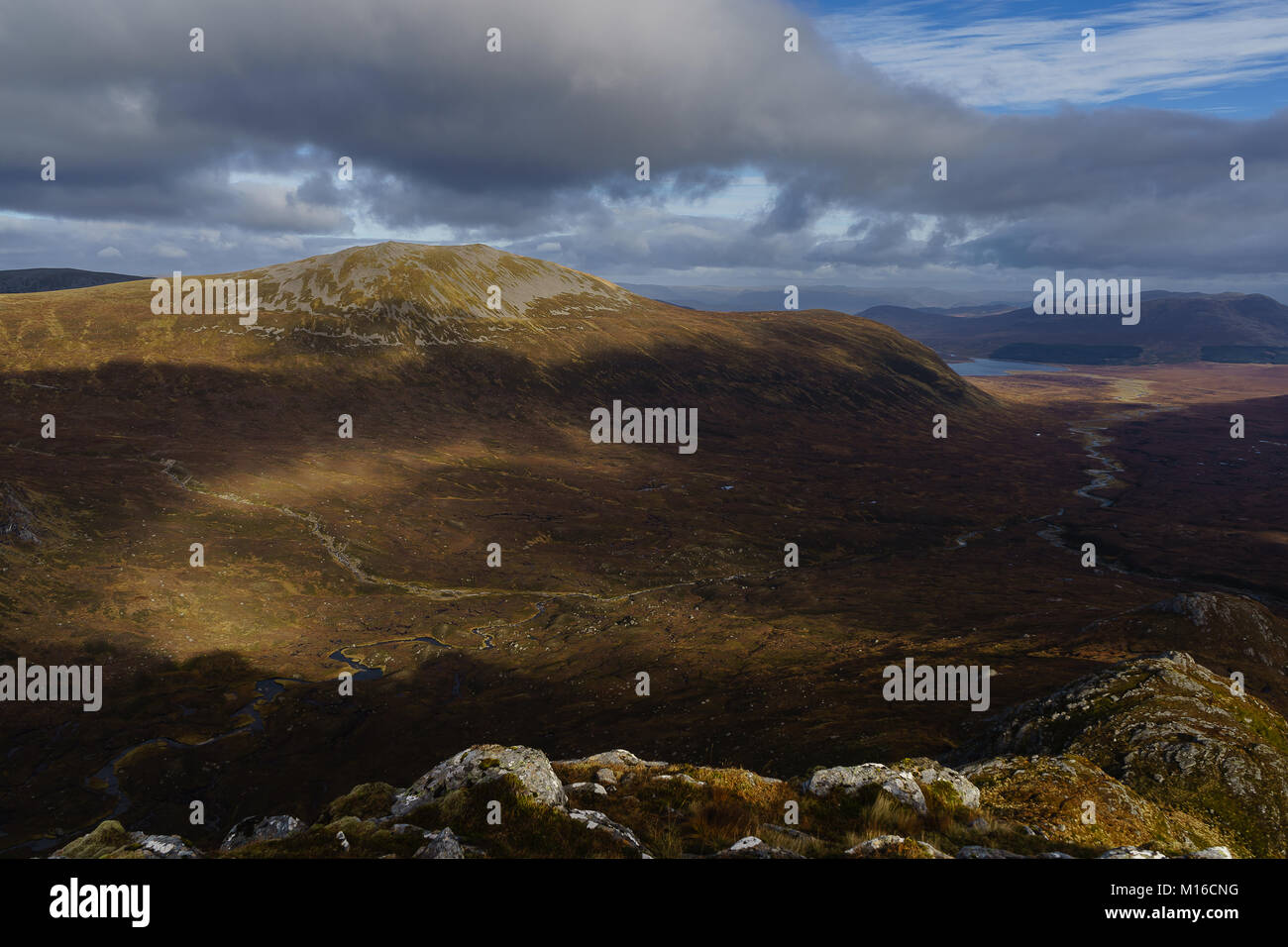 Ben Alder and Culra Estate, Dalwhinnie Stock Photo - Alamy
