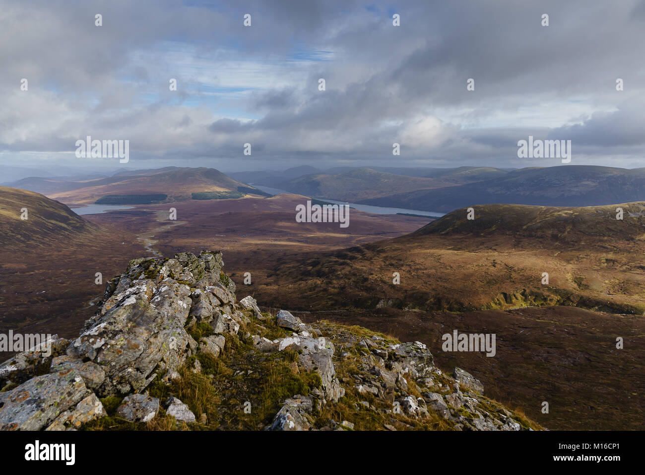 Ben Alder and Culra Estate, Dalwhinnie Stock Photo - Alamy
