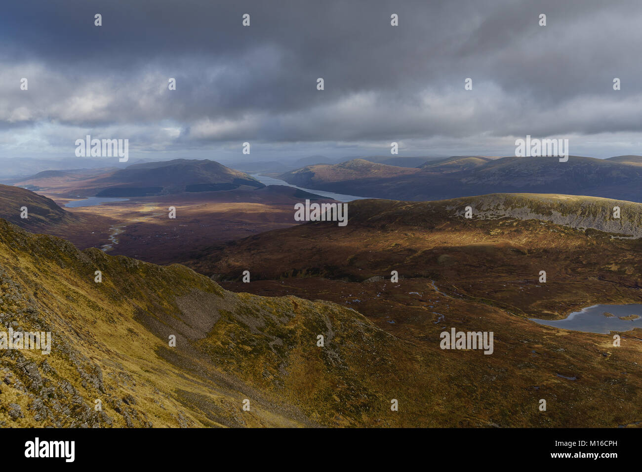 Ben Alder and Culra Estate, Dalwhinnie Stock Photo - Alamy