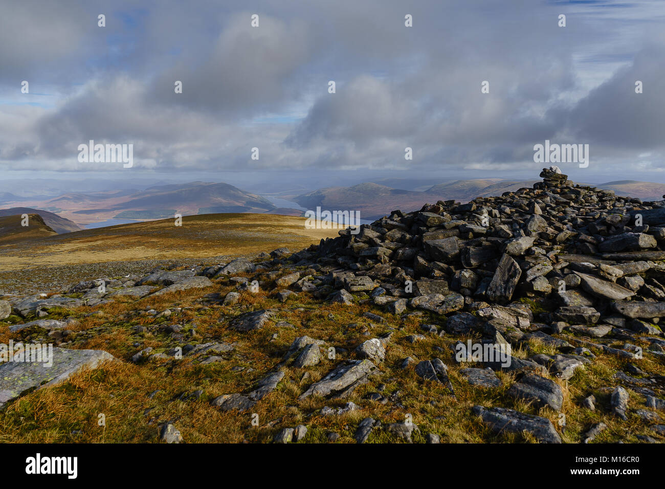 Ben Alder and Culra Estate, Dalwhinnie Stock Photo - Alamy