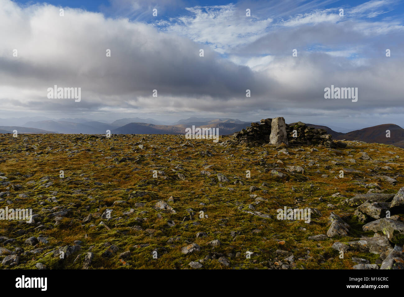 Ben Alder and Culra Estate, Dalwhinnie Stock Photo - Alamy