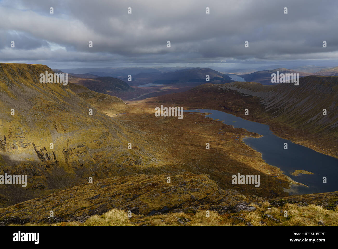 Ben Alder and Culra Estate, Dalwhinnie Stock Photo - Alamy