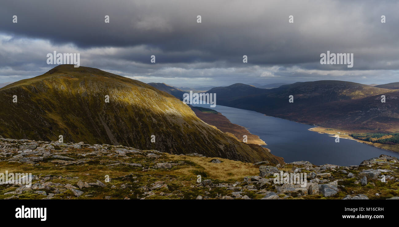Ben Alder and Culra Estate, Dalwhinnie Stock Photo - Alamy