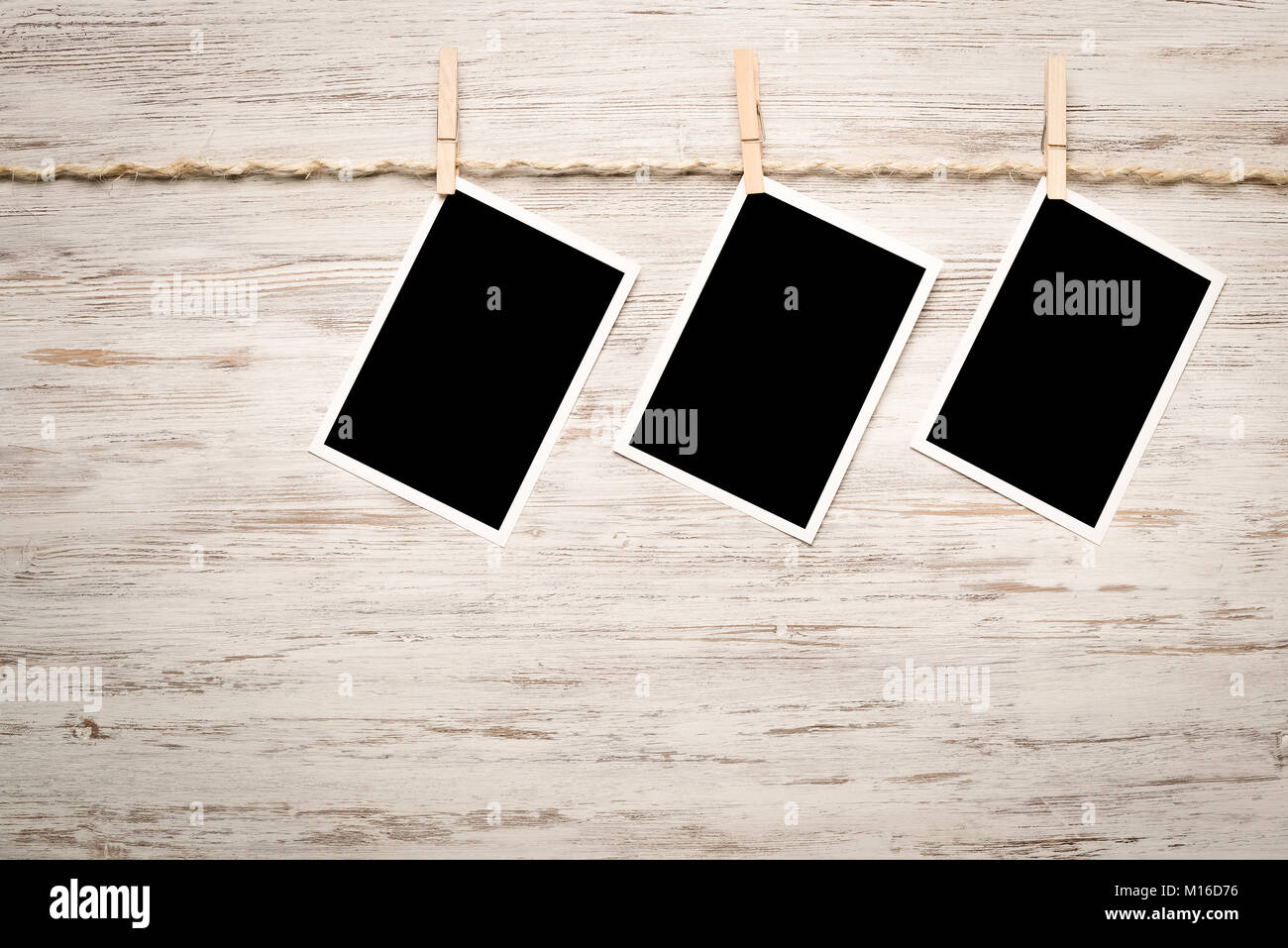 Black photo frame Stock Photo - Alamy