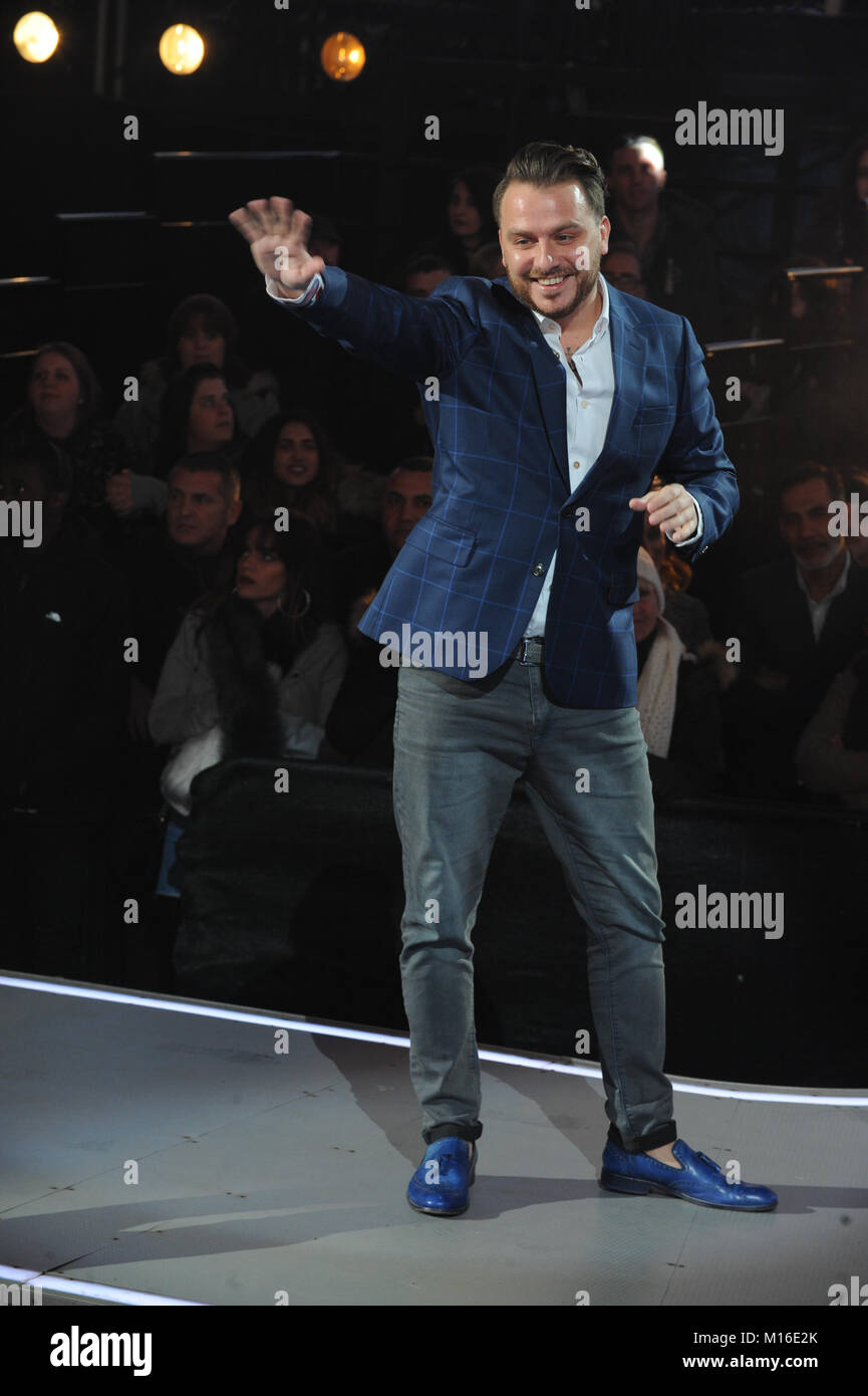 Daniel O'Reilly at the Celebrity Big Brother Eviction Show held at the ...