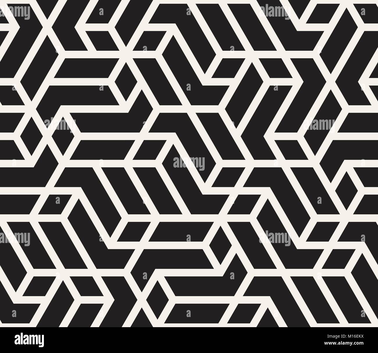 Vector seamless pattern. Modern stylish abstract texture. Repeating ...