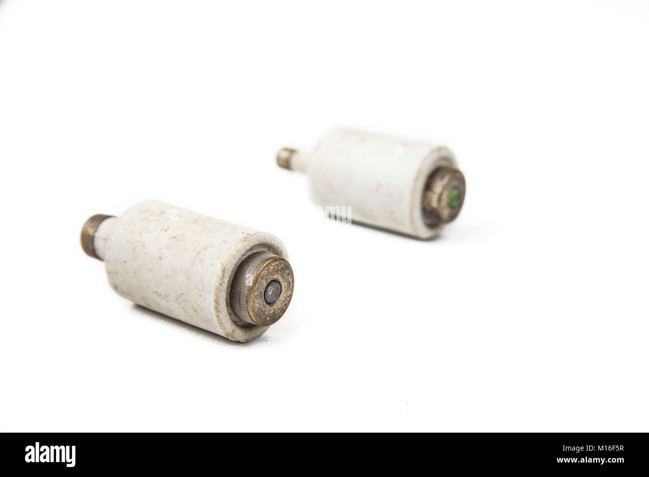 Old electrical fuses Cut Out Stock Images & Pictures - Alamy