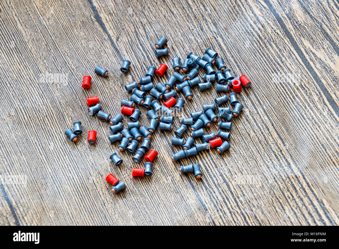 Lead bullets for pneumatic weapons. Bullets of caliber 4.5 mm Stock ...