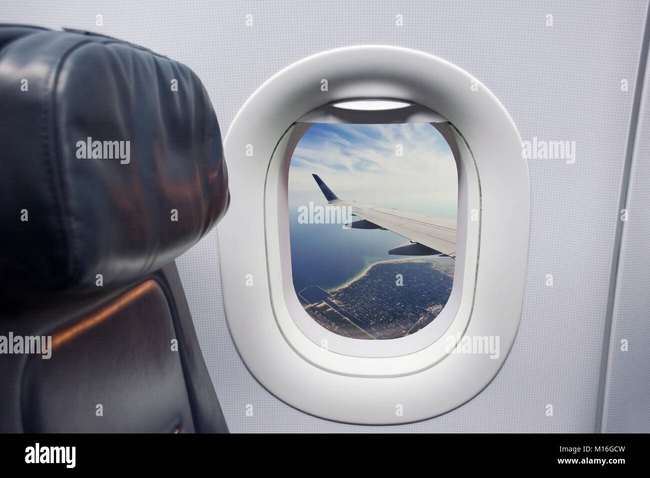 Airplane Window From Inside