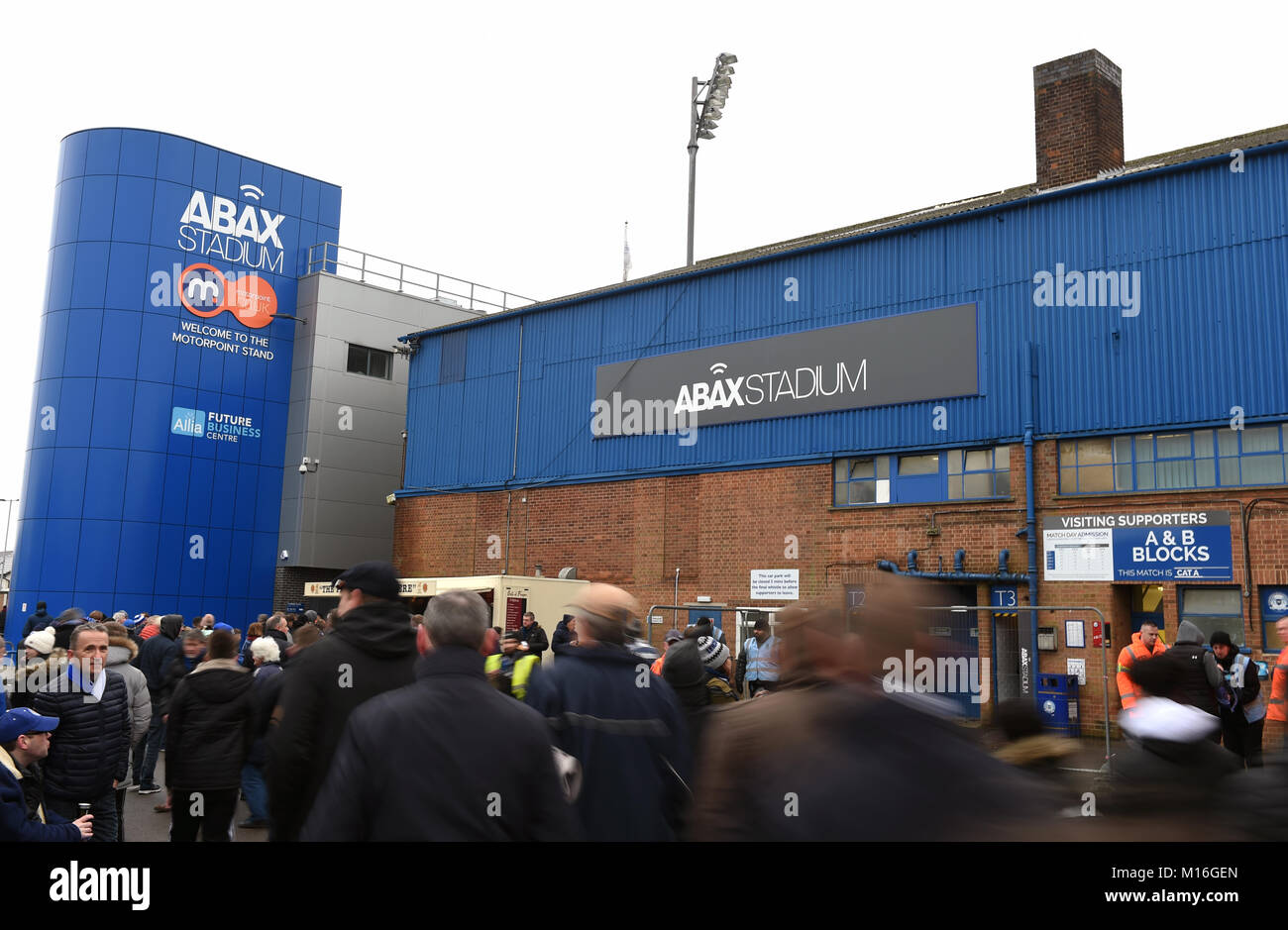 Fourth round match abax stadium hi-res stock photography and images - Alamy