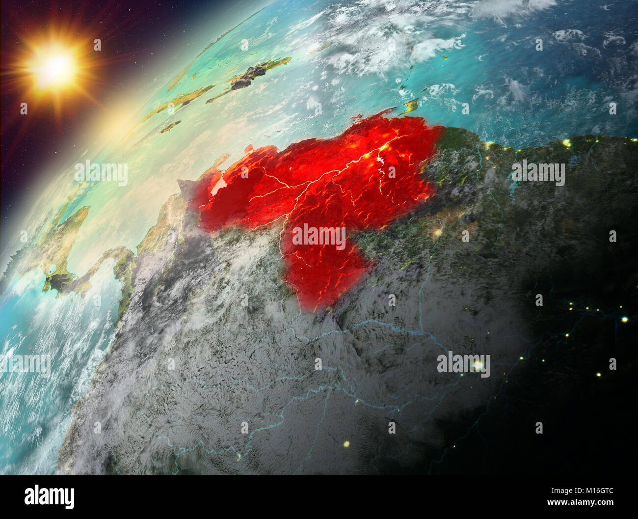 Venezuela nasa hi-res stock photography and images - Alamy