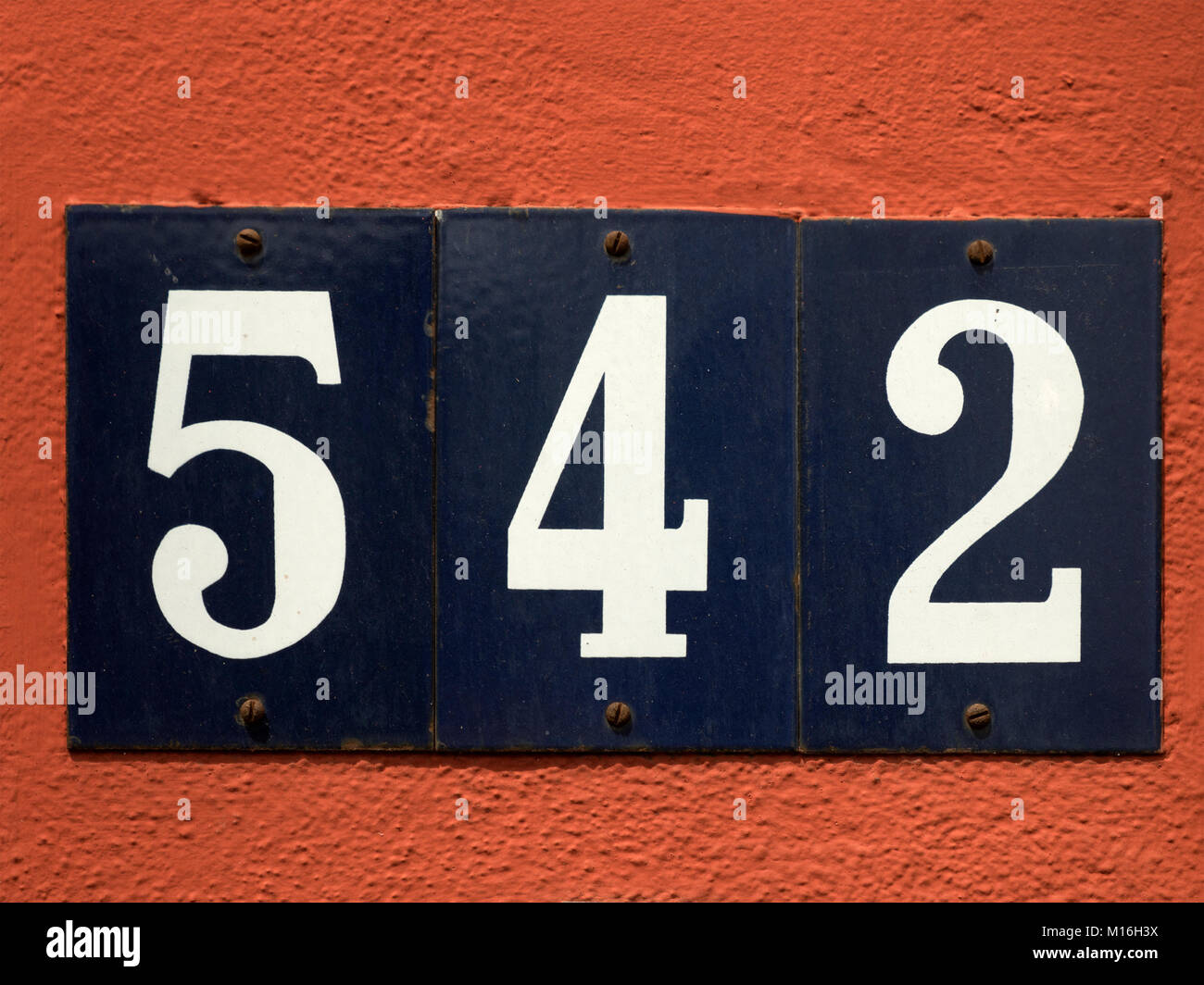 Retro House Numbers