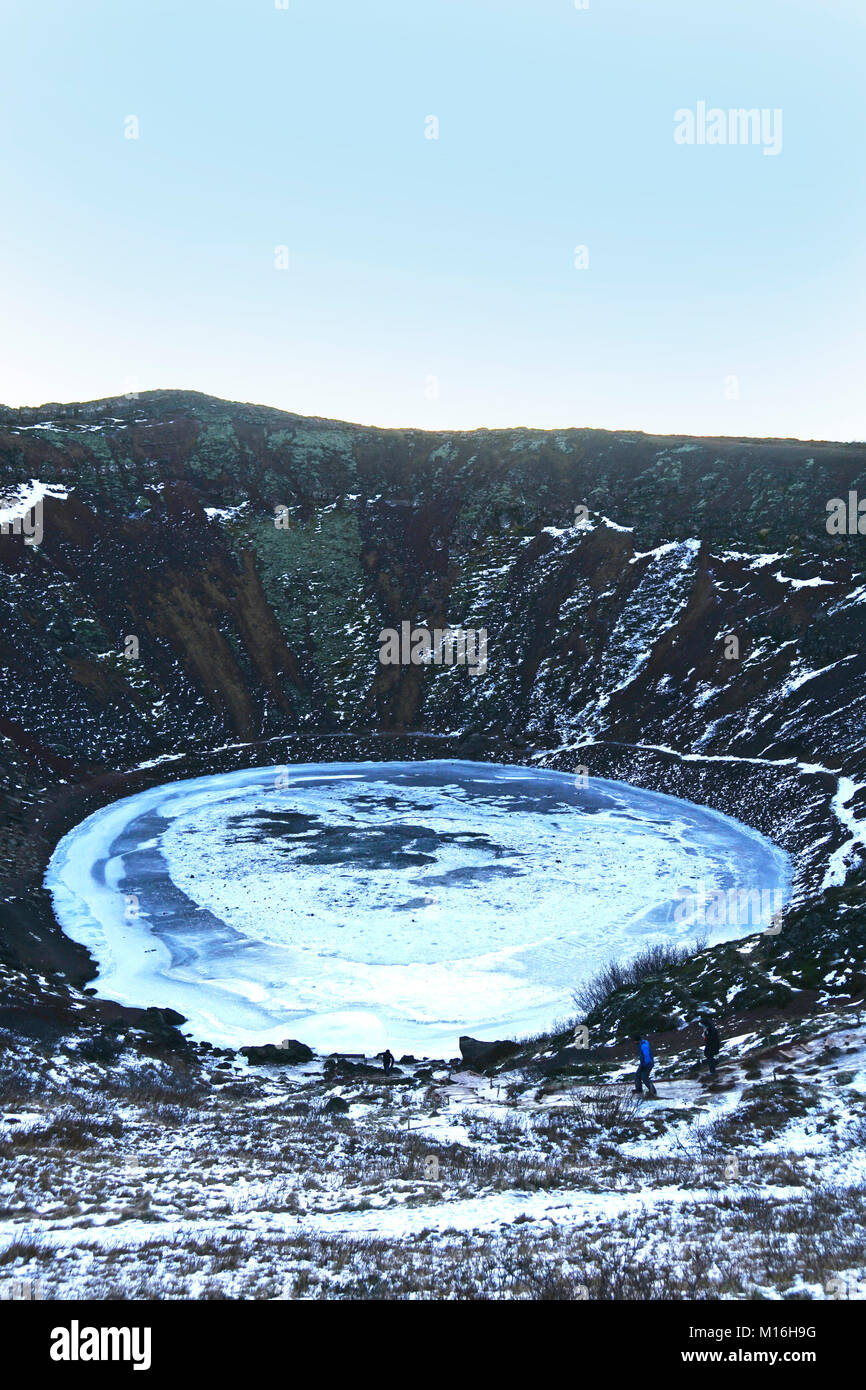 Volcanic crater in caldera hi-res stock photography and images - Alamy
