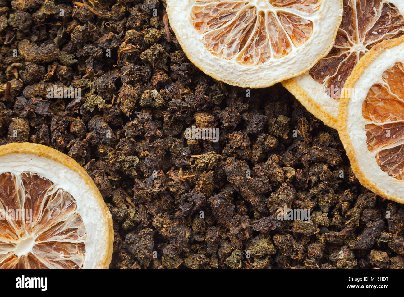 Tea herbs texture. Green tea. Organic dried green tea leaves Stock ...