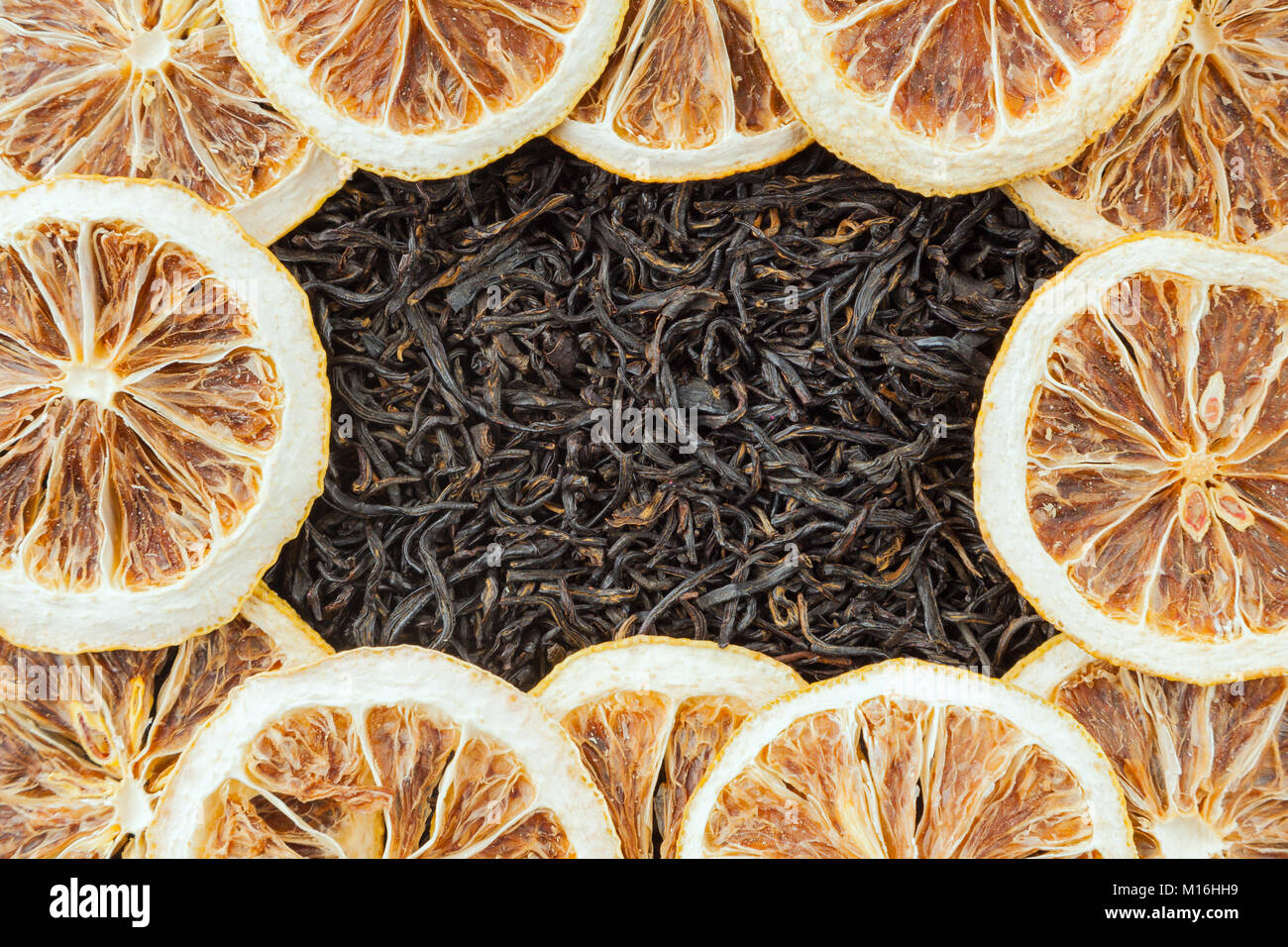 Tea herbs texture. Black tea. Organic dried black tea leaves Stock ...