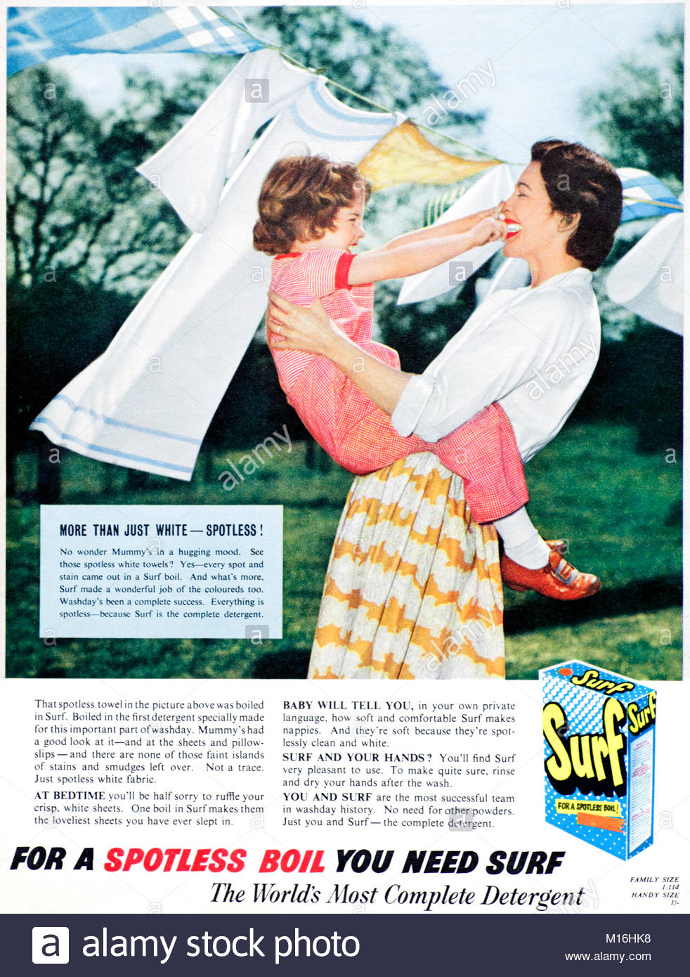 Ads 1950s women hi-res stock photography and images - Alamy