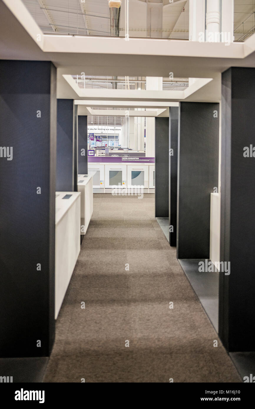 interior shop mall store currys pc world solihull west midlands england ...