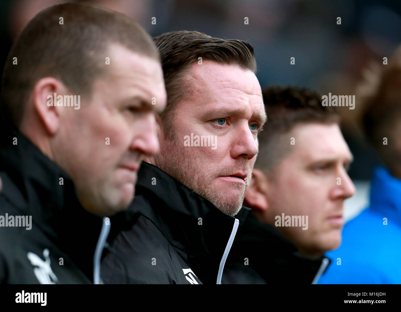 Notts county manager kevin nolan hi-res stock photography and images ...
