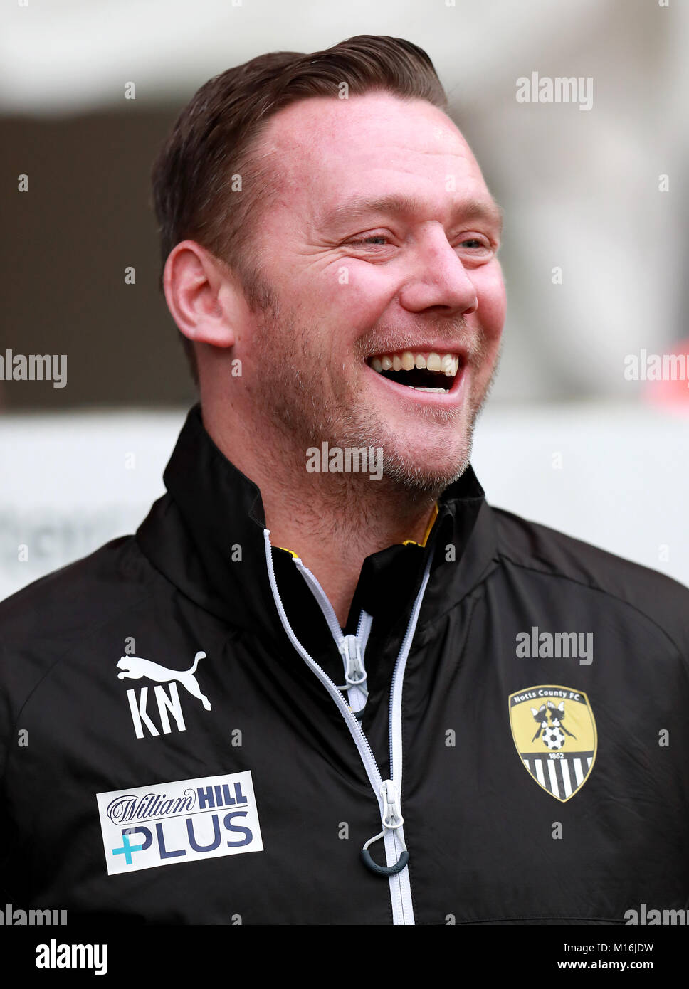 Notts county manager kevin nolan hi-res stock photography and images ...