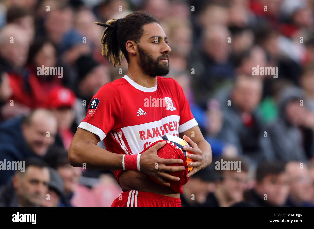 Middlesbrough's Ryan Shotton Stock Photo - Alamy