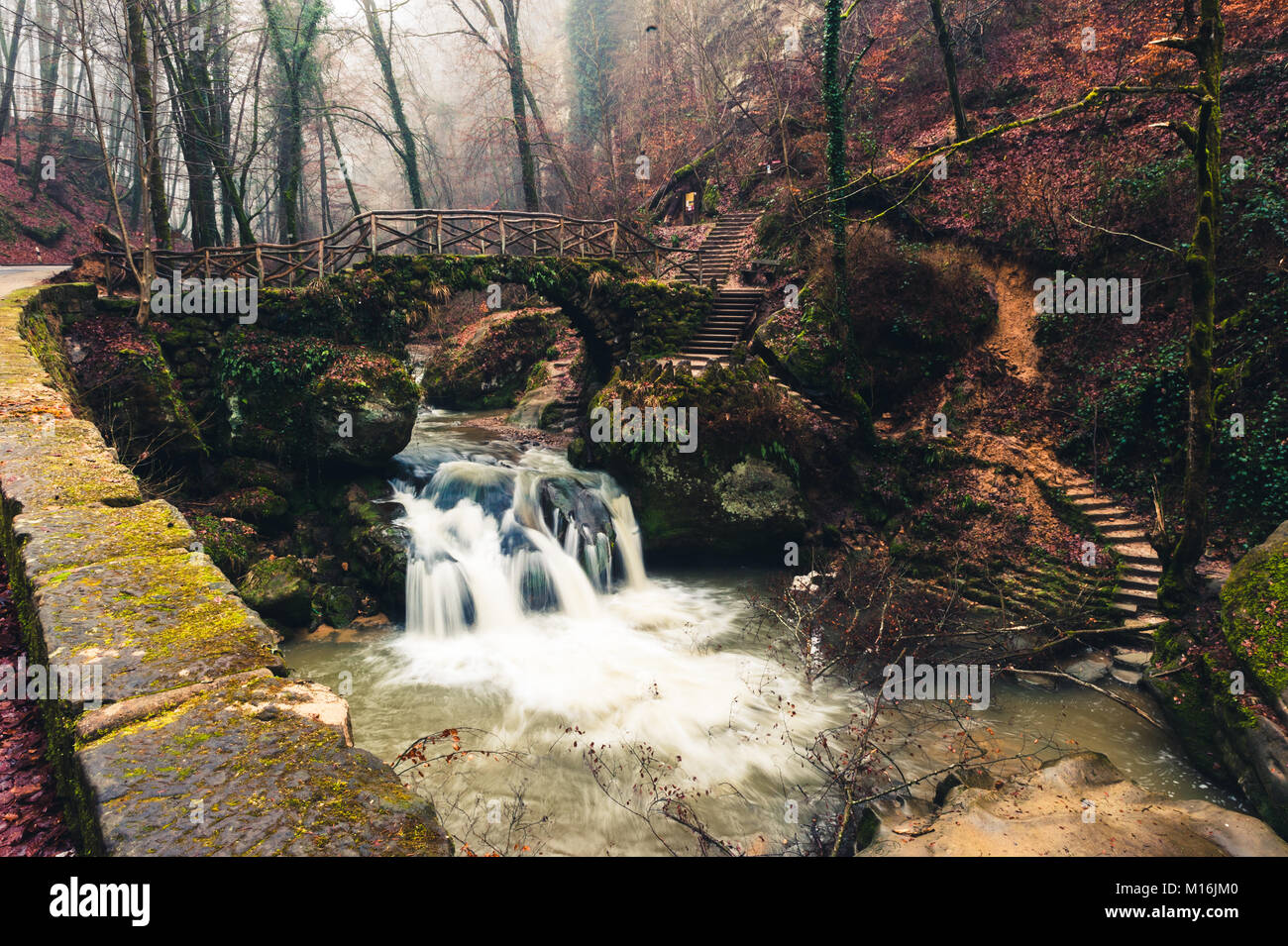 Mullerthal waterfall hi-res stock photography and images - Alamy