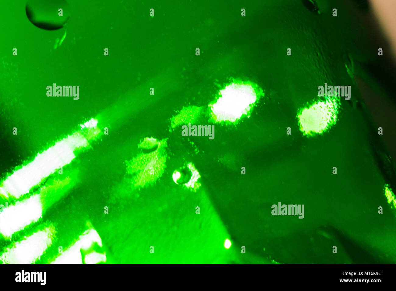 texture of green bottle beer green closeup holiday alcohol Stock Photo ...