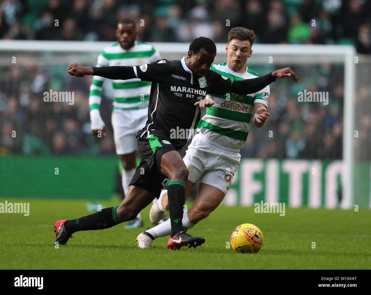 Celtic efe ambrose scottish premiership match celtic park hi-res stock ...