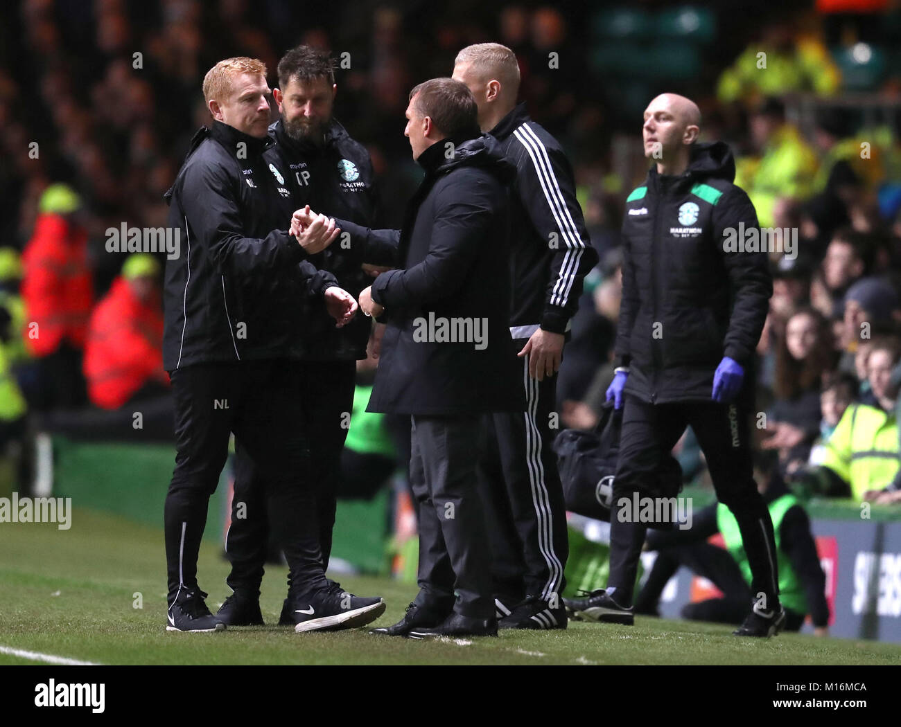 Celtics manager neil lennon scottish premiership match celtic park hi ...