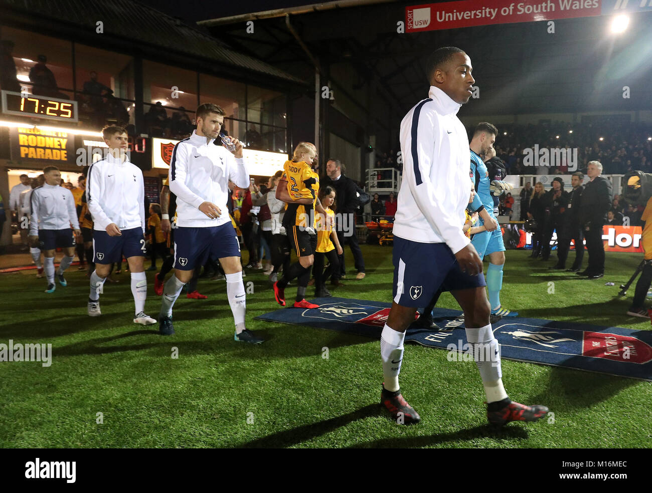 The players walk out on hi-res stock photography and images - Alamy