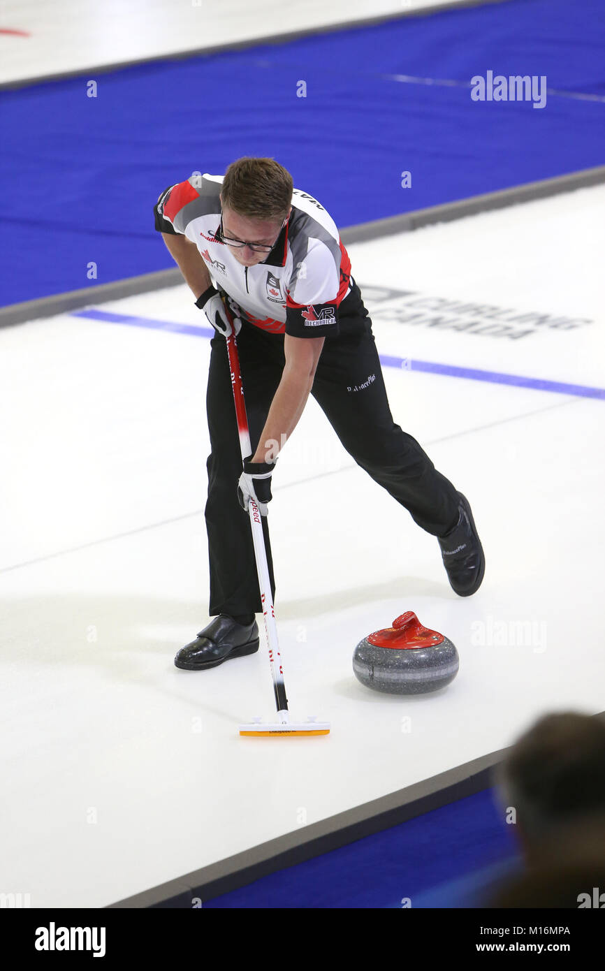 London, Ontario, Canada, Jan 11-14 2018 Western Fair sports complex ...