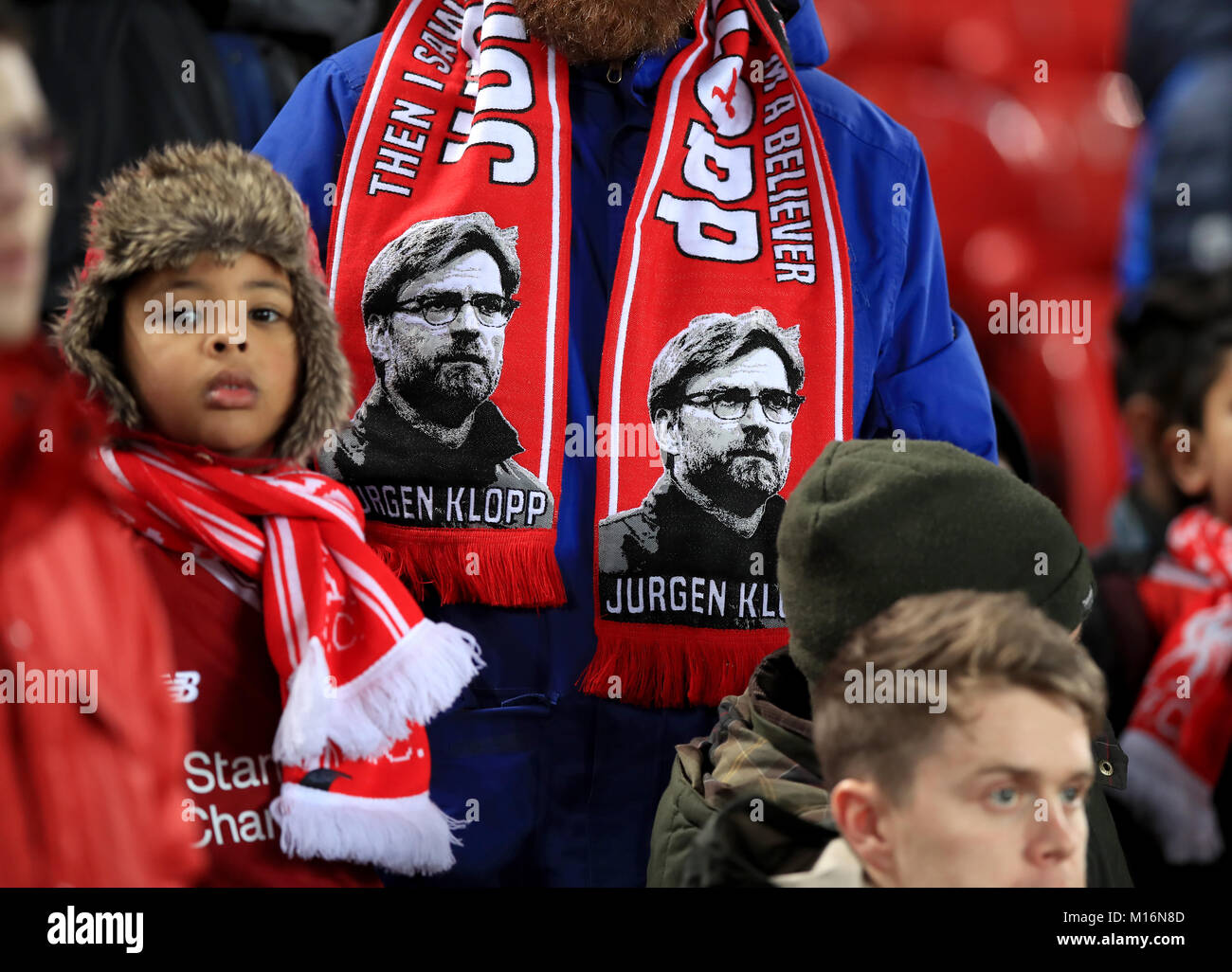 Liverpool fan jürgen klopp hi-res stock photography and images - Alamy