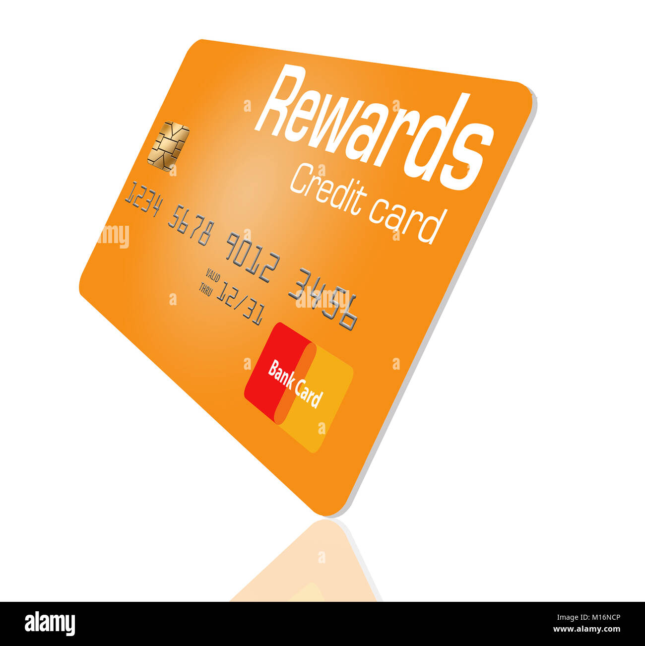 Old rusty, worn out credit card isolated on a white background Stock ...