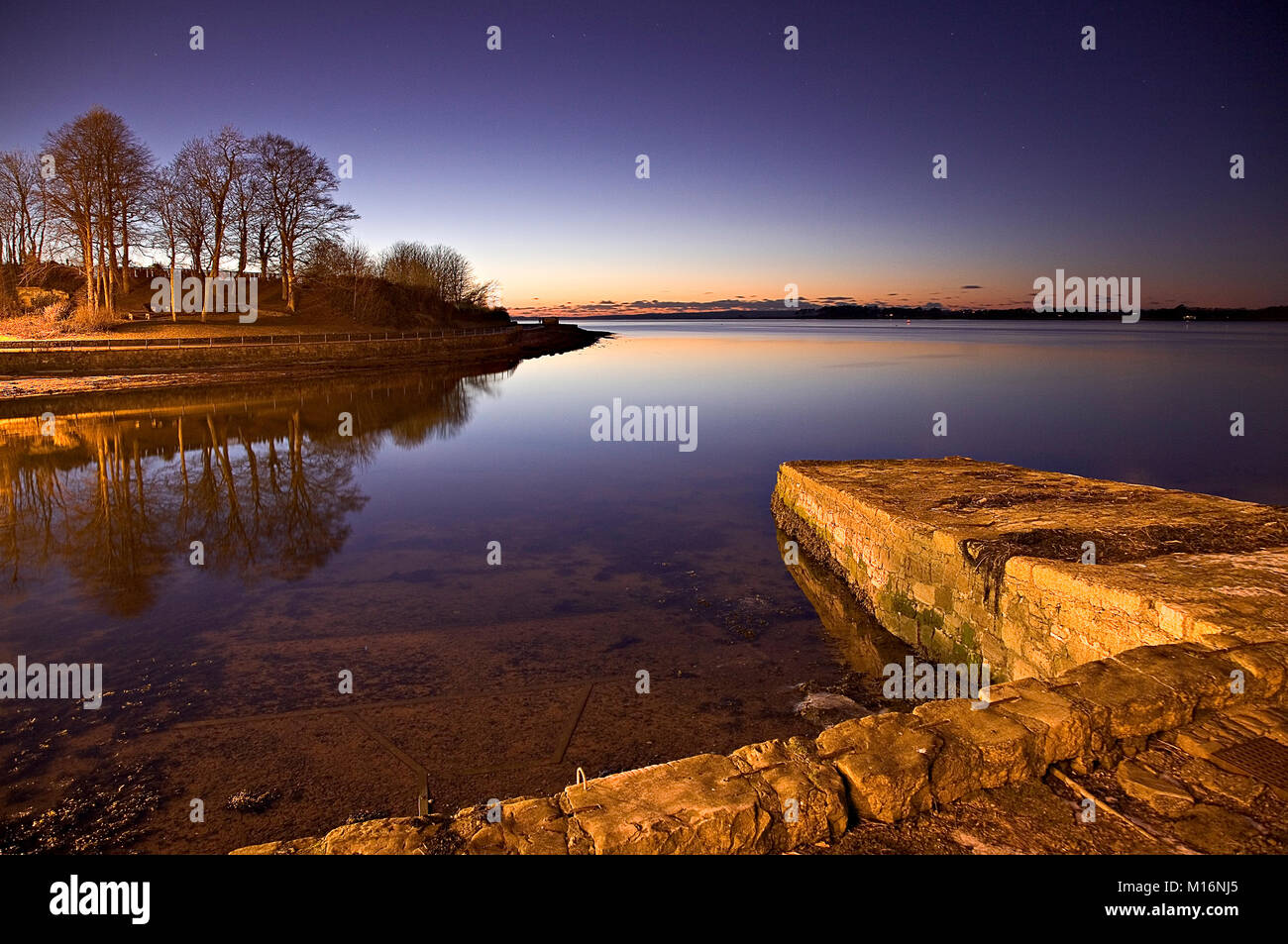 Old stone jetty hi-res stock photography and images - Alamy