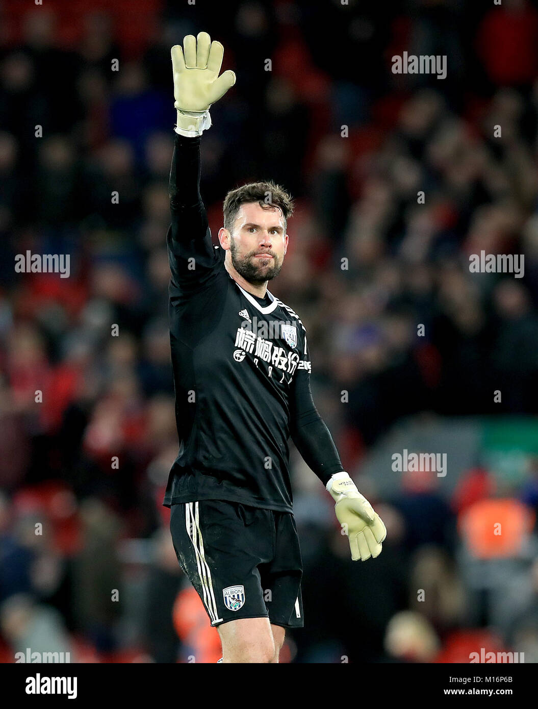 West bromwich albion goalkeeper ben foster hi-res stock photography and ...