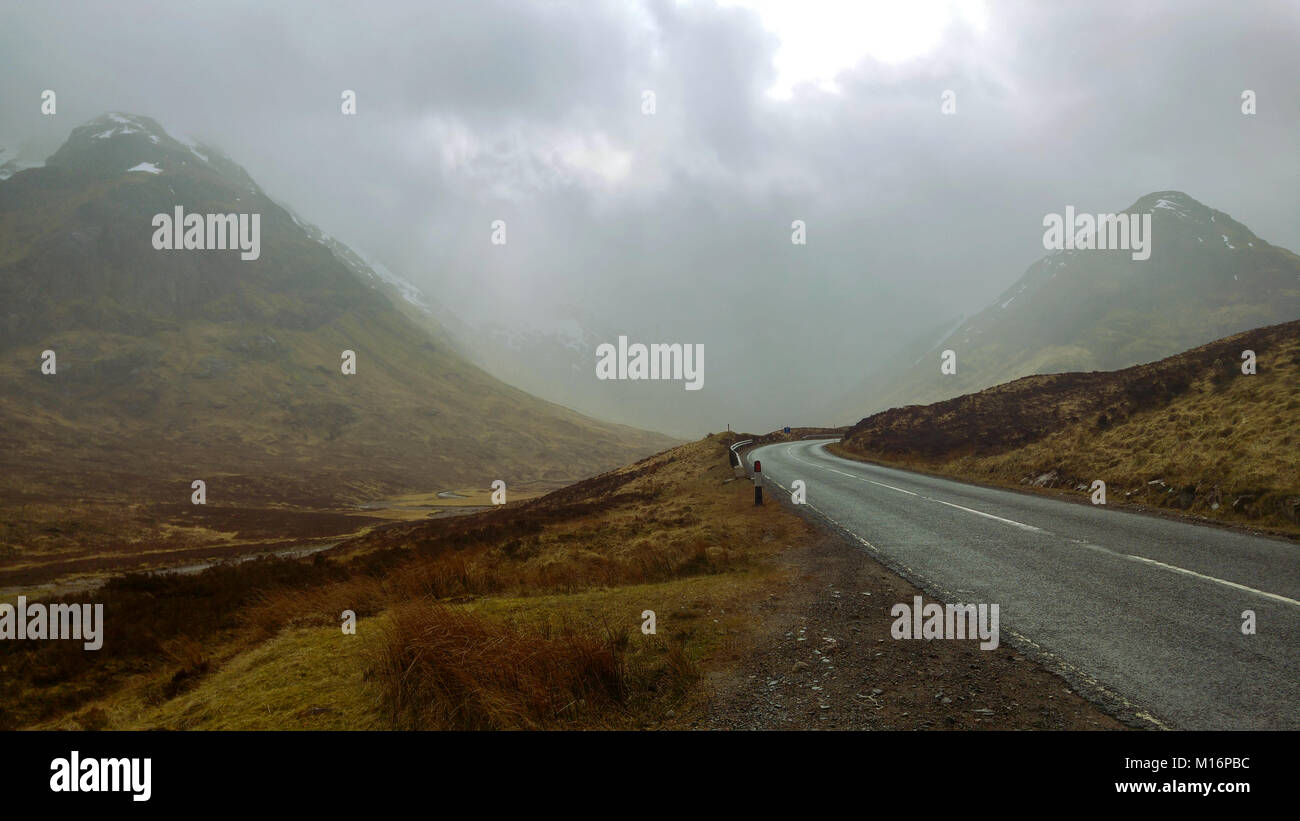 Outline map scotland highlands hi-res stock photography and images - Alamy
