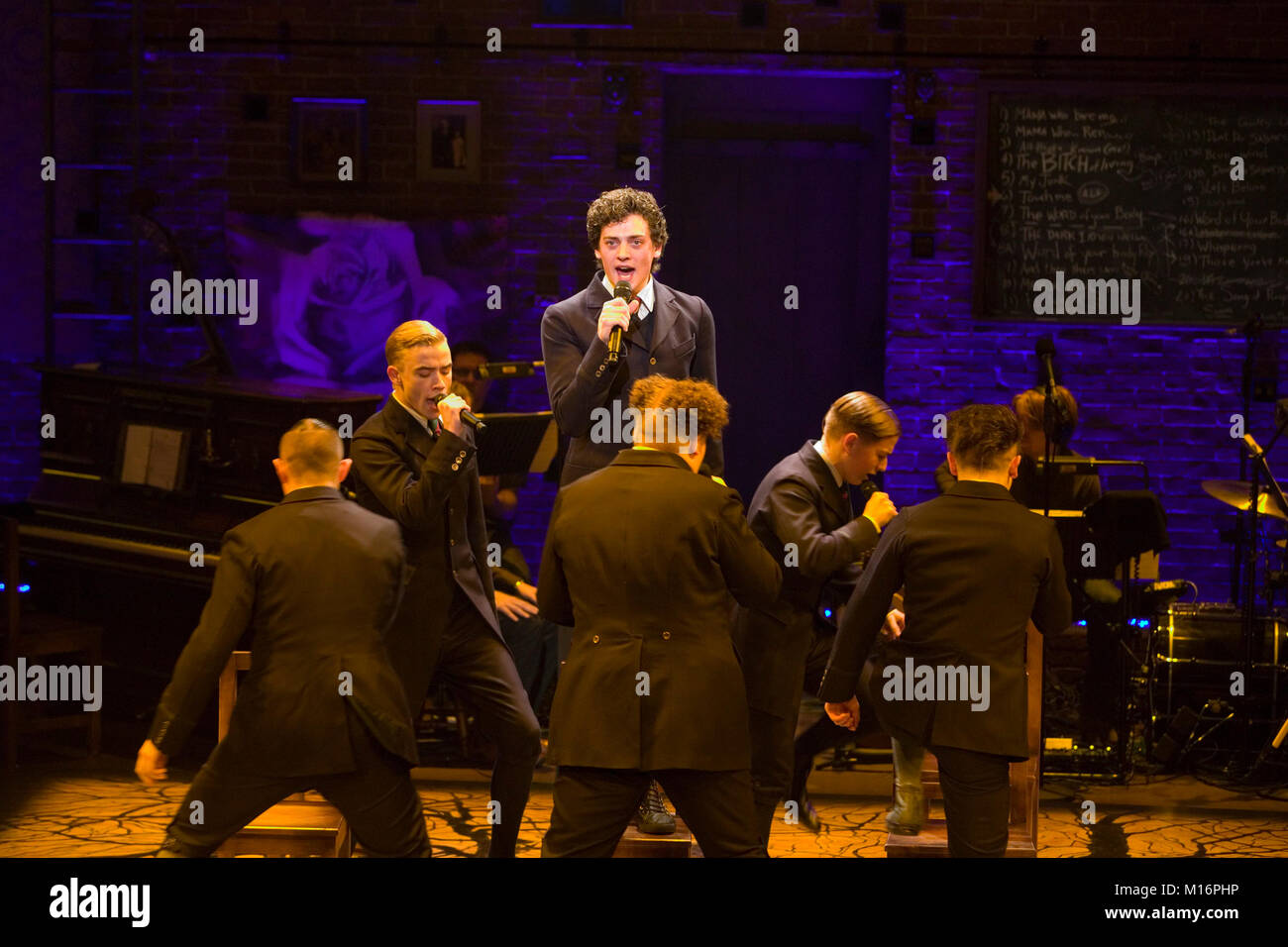 Pictured: Aneurin Barnard. Spring Awakening - the musical by Duncan ...