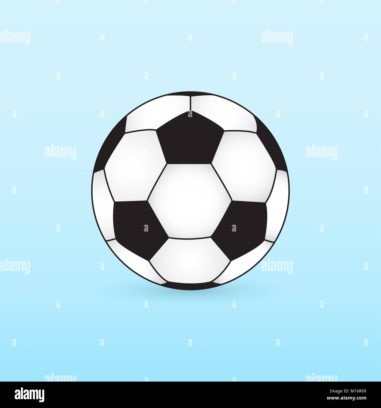 Football vector , soccer vector Stock Photo - Alamy