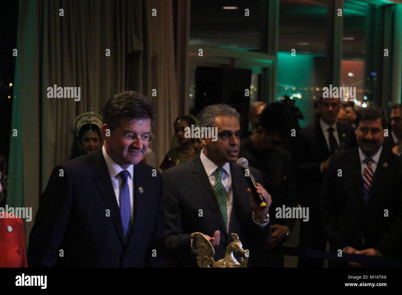 UN, New York, USA. 26th Jan, 2018. India's Ambassador Syed Akbaruddin ...