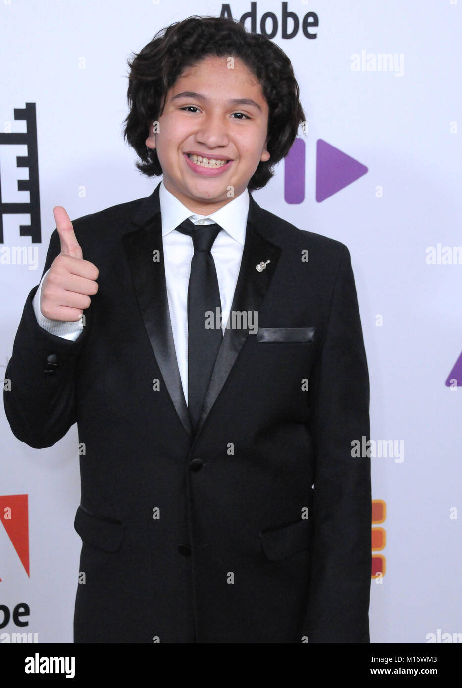 BEVERLY HILLS, CA - JANUARY 26: Actor Anthony Gonzalez attends the 2018 ...