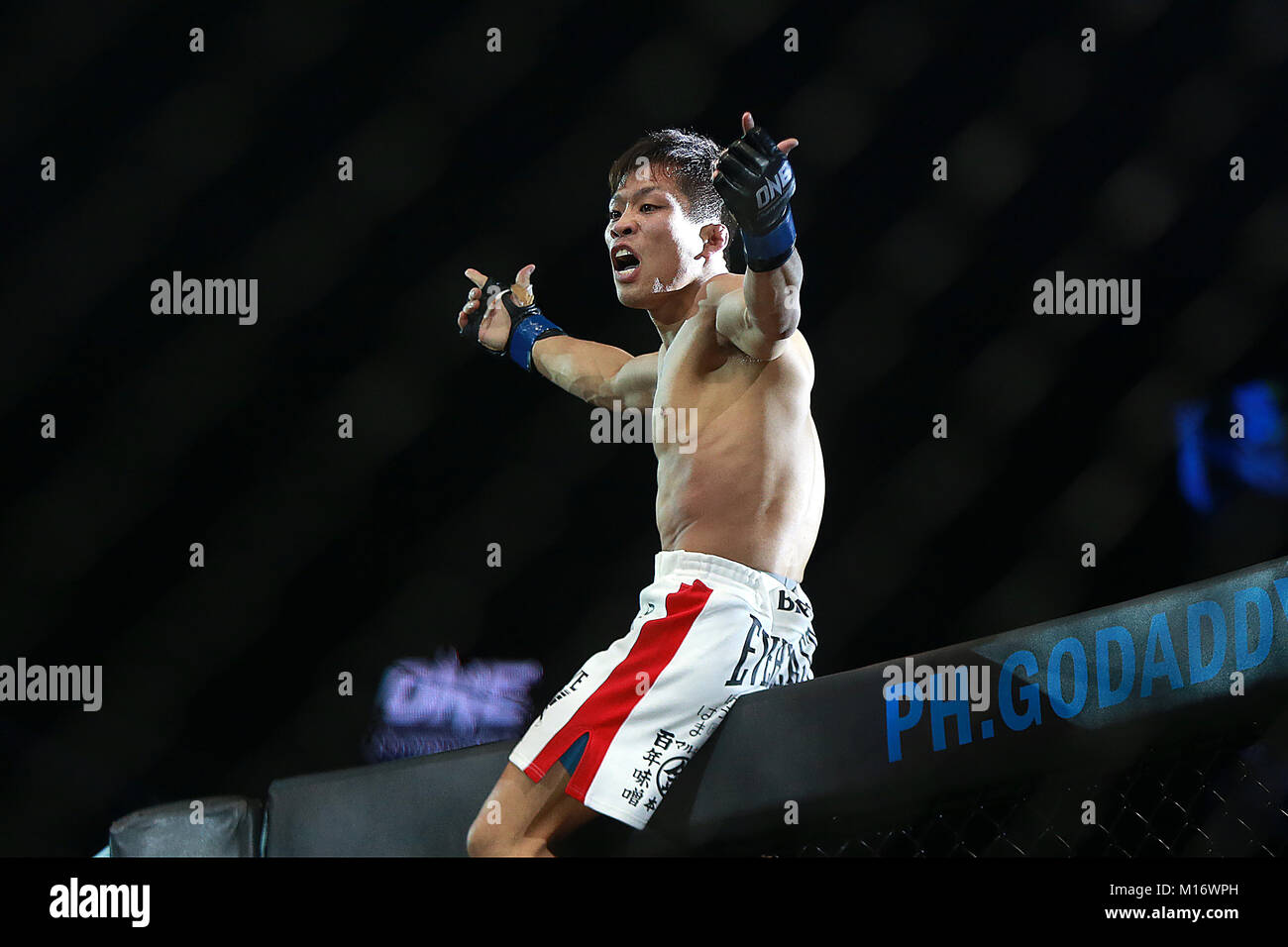 Pasay City, Philippines. 26th Jan, 2018. Hayato Suzuki of Japan ...